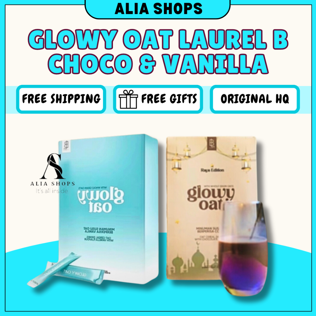 GLOWY OAT CHOCOLATE & VANILLA LAUREL B BY SHAHASAN | 15 Sachets (Buy 2 ...