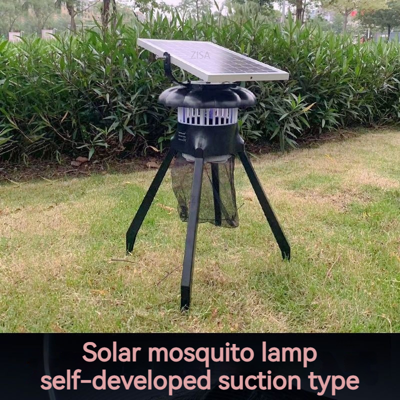 Solar Powered Mosquito Killer Lamp Outdoor Suction Type Courtyard ...