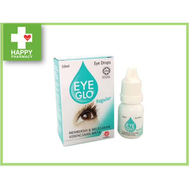 EYE GLO Regular Eye Drops 10ml | Shopee Malaysia