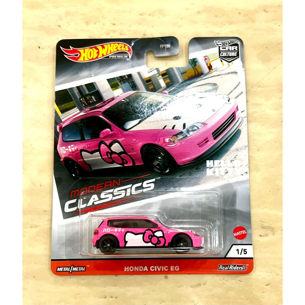 Hot Wheels Hello Kitty Honda Civic EG | Shopee Malaysia