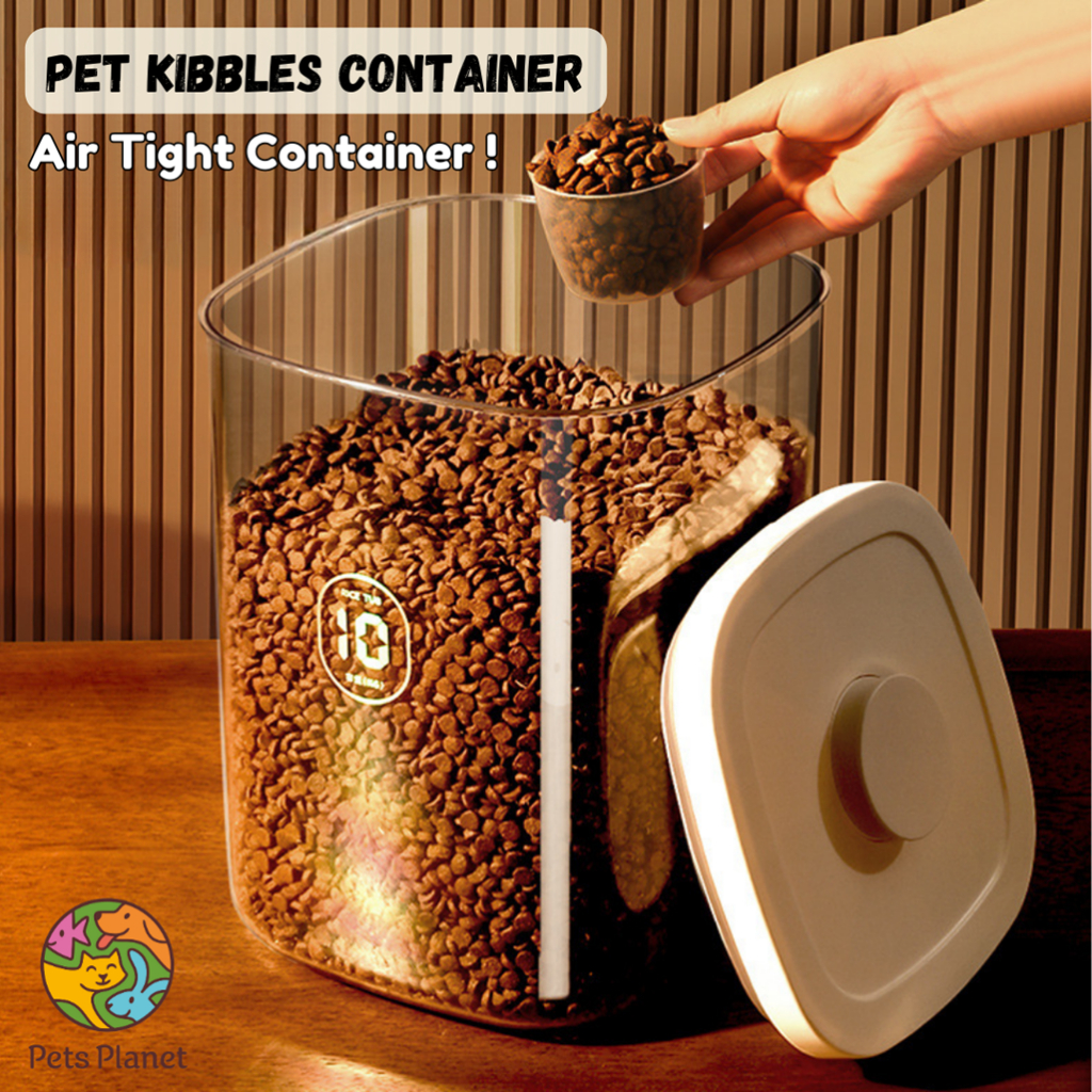 [AIRTIGHT] Pet Food Sealed Airtight Container | Food Container | Bekas ...