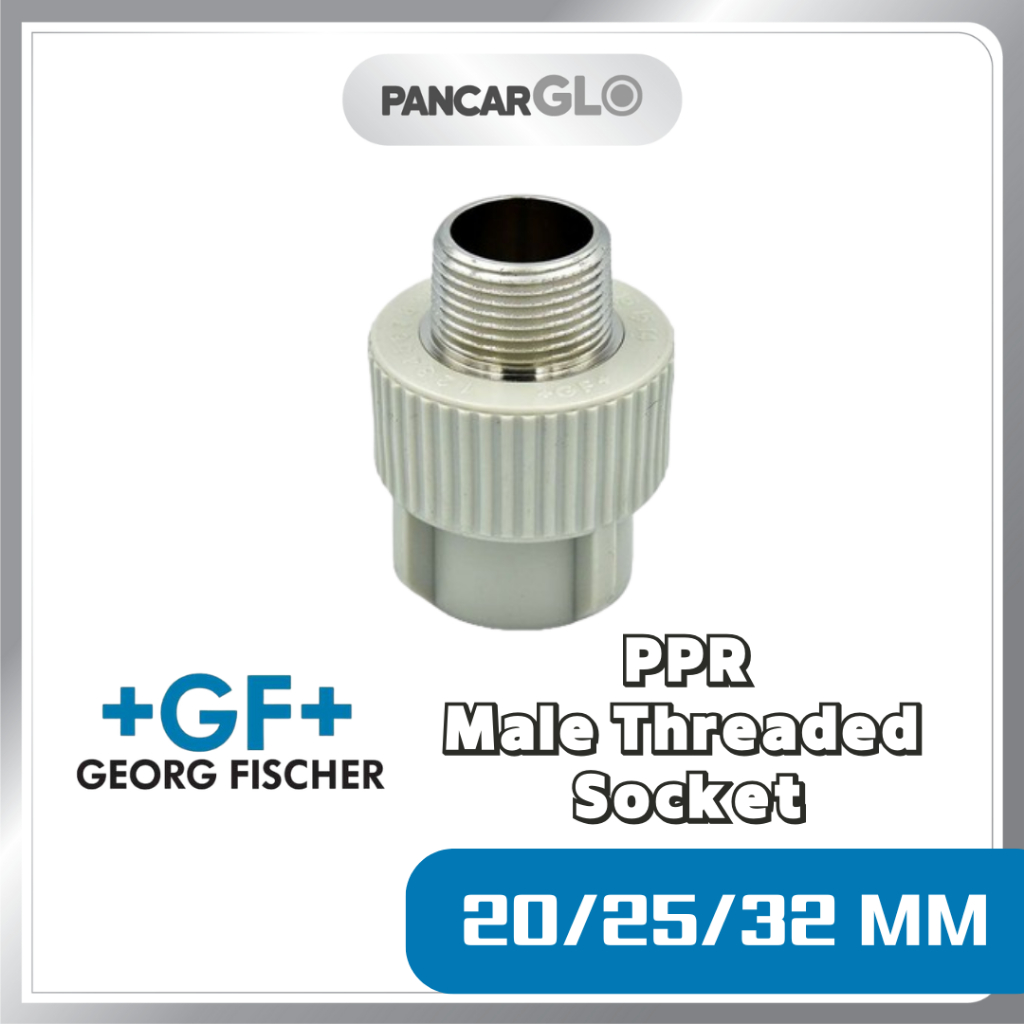 GF PPR Male Threaded Socket 20/25/32MM Pipe Fitting (CERTIFIED ...