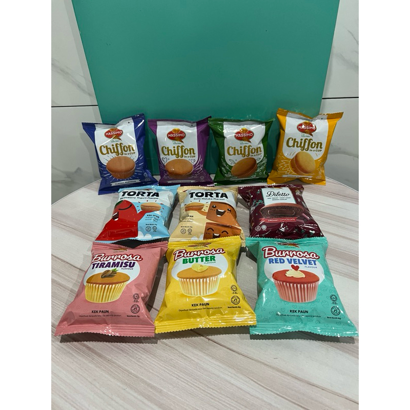 (OFFER) Massimo Chiffon Cake 35g / Massimo Torta Cake 30g / Massimo ...