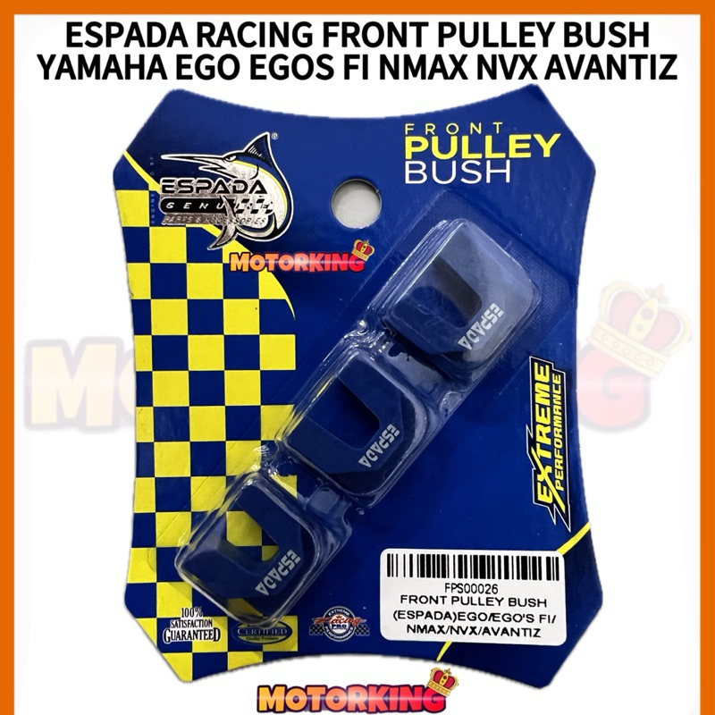 ESPADA RACING FRONT PULLEY BUSH YAMAHA EGO EGOS FI NMAX NVX AVANTIZ ...