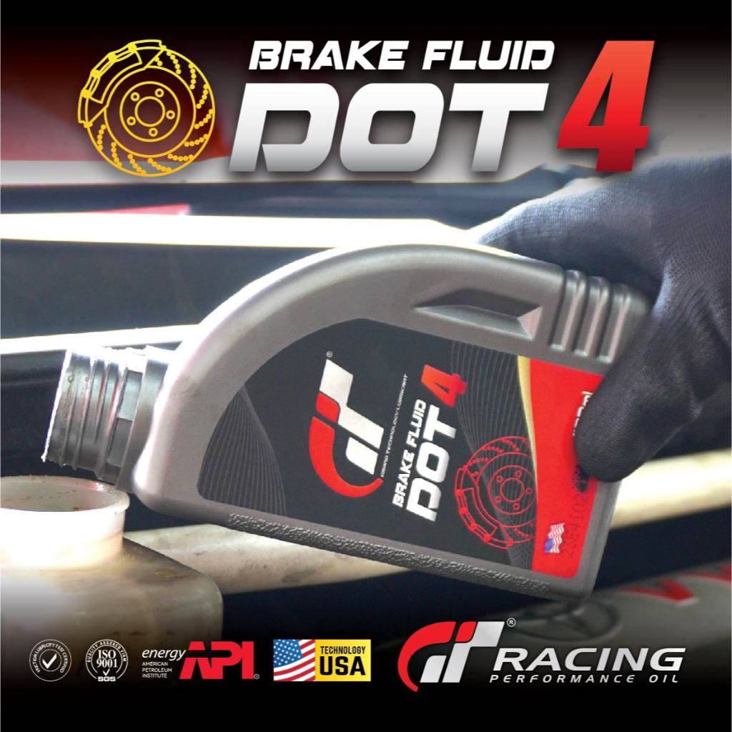 GT RACING Brake Fluid Dot 4 (400ml) - Minyak Brake Kereta Proton ...