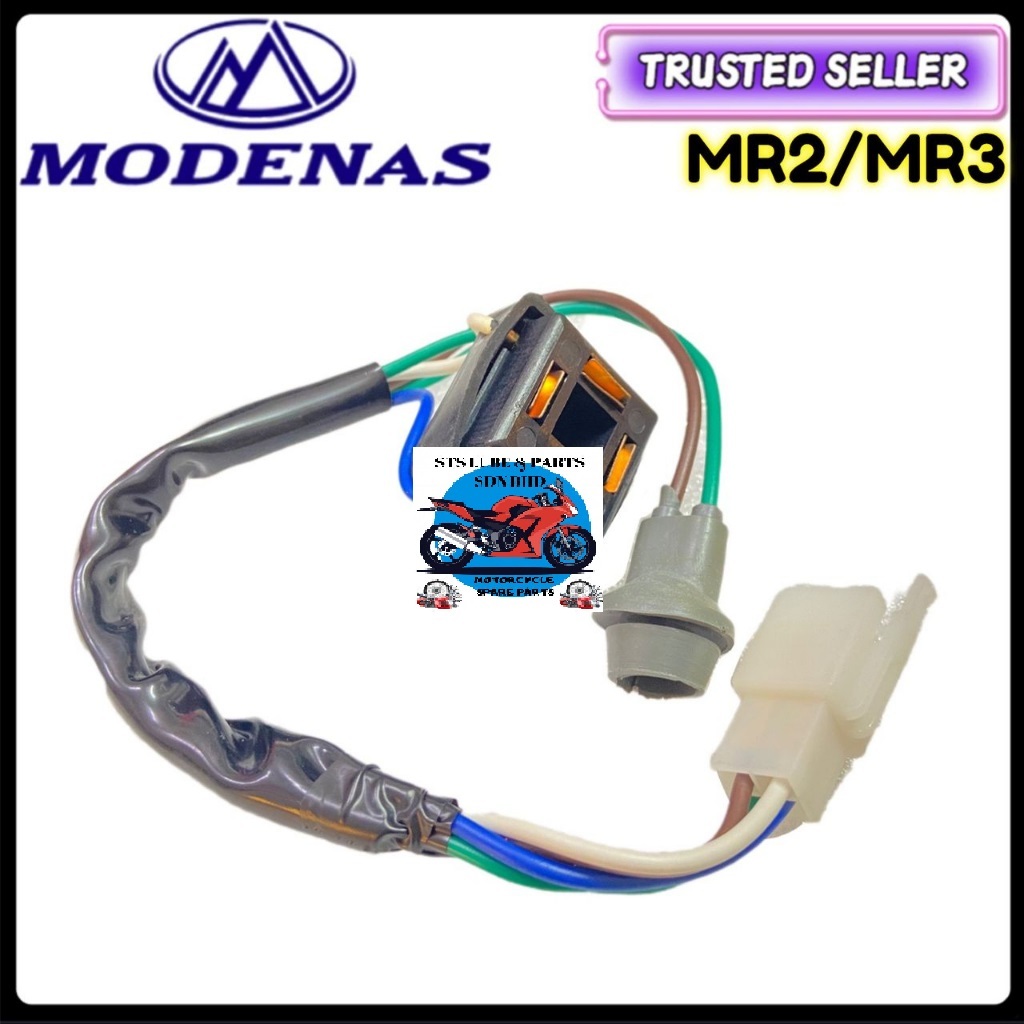 MODENAS MR2 MR3 HEAD LAMP SOCKET LAMPU DEPAN | Shopee Malaysia