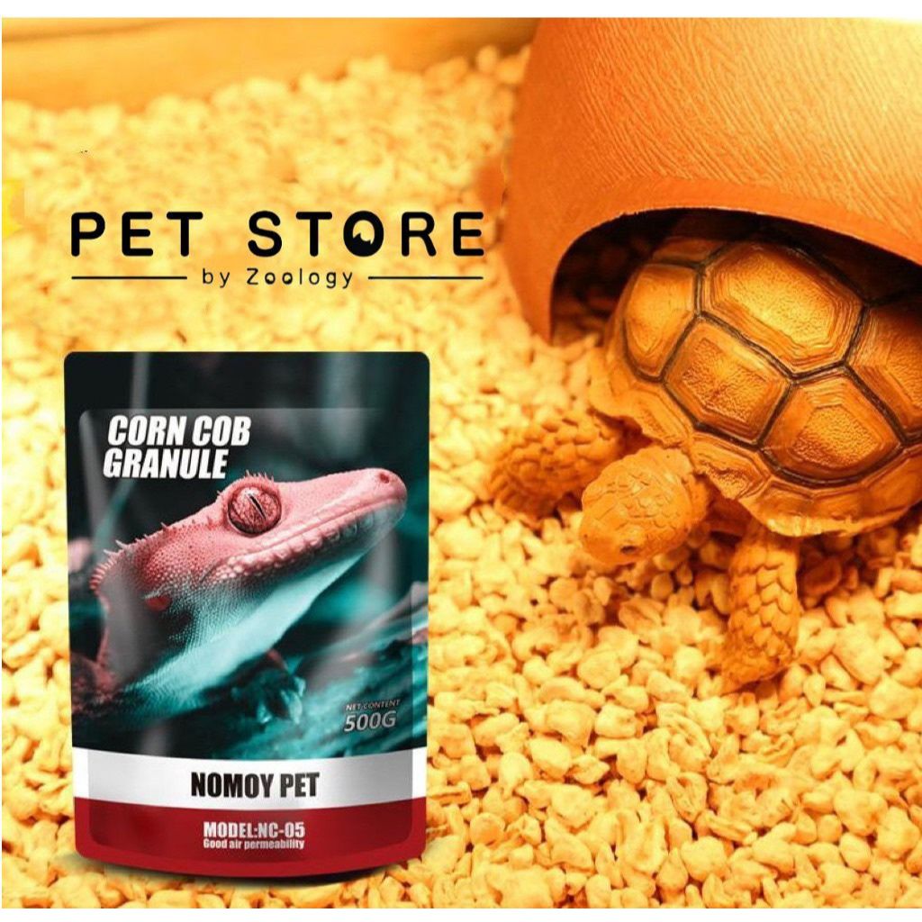 Nomoy Pet Corn Cob Reptile Substrate dry desert reptile substrate gecko ...