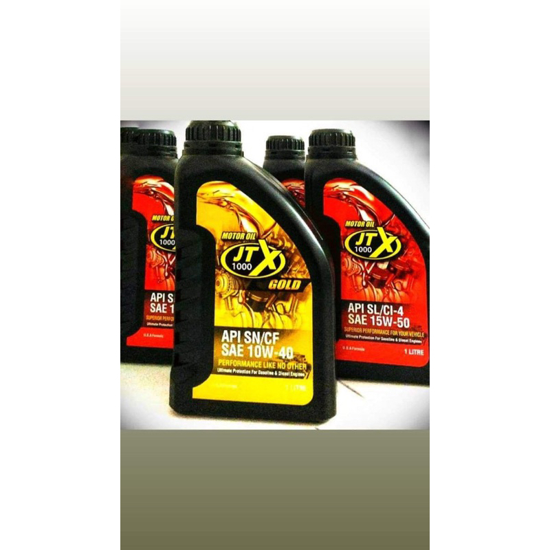 JTX 1000 MOTOR OIL | 1L | ORIGINAL 💥READY STOCK💥 | Shopee Malaysia