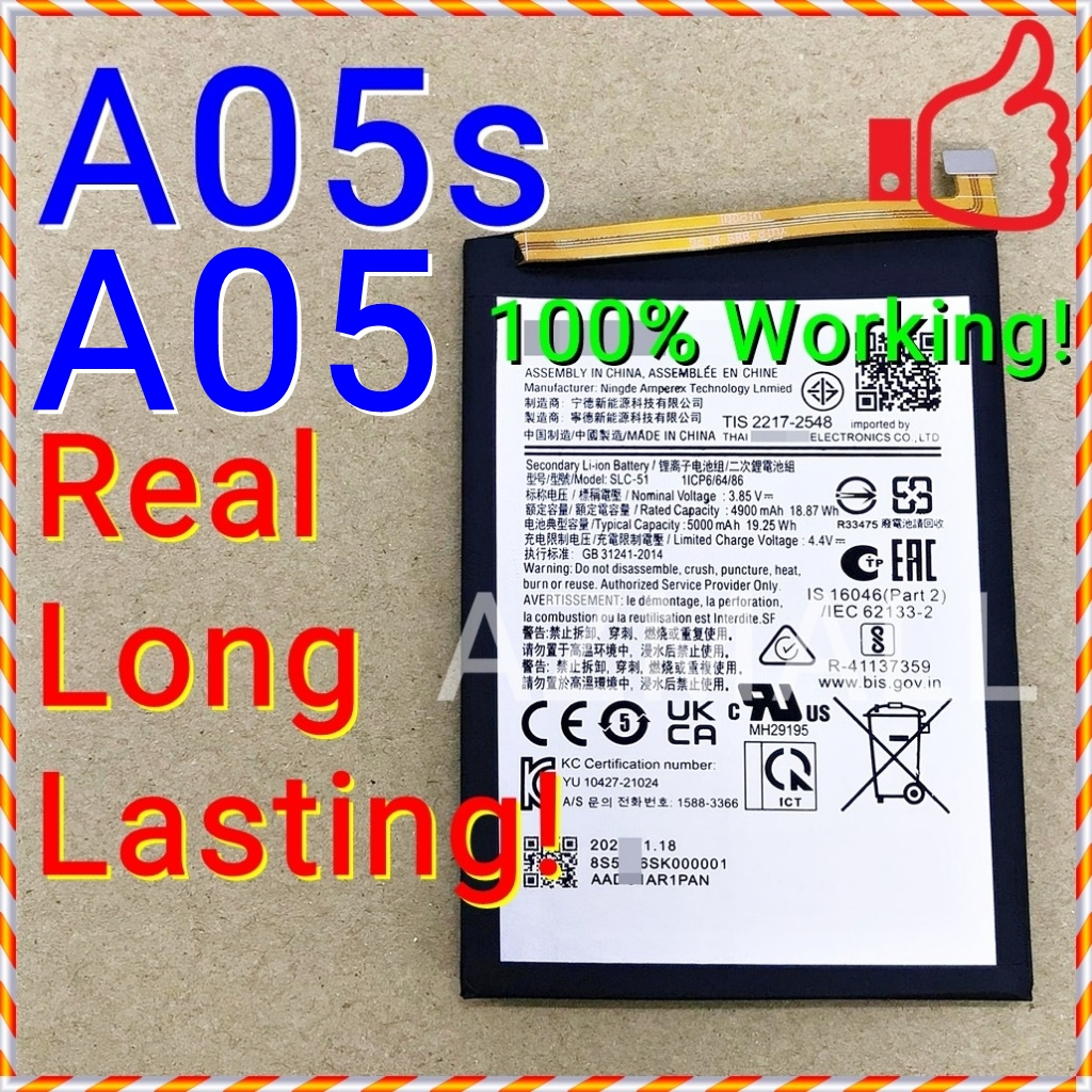 (25W Fast Charge) NEW ORI Long Lasting Stable Battery SLC-51 /WT-S-N28 ...