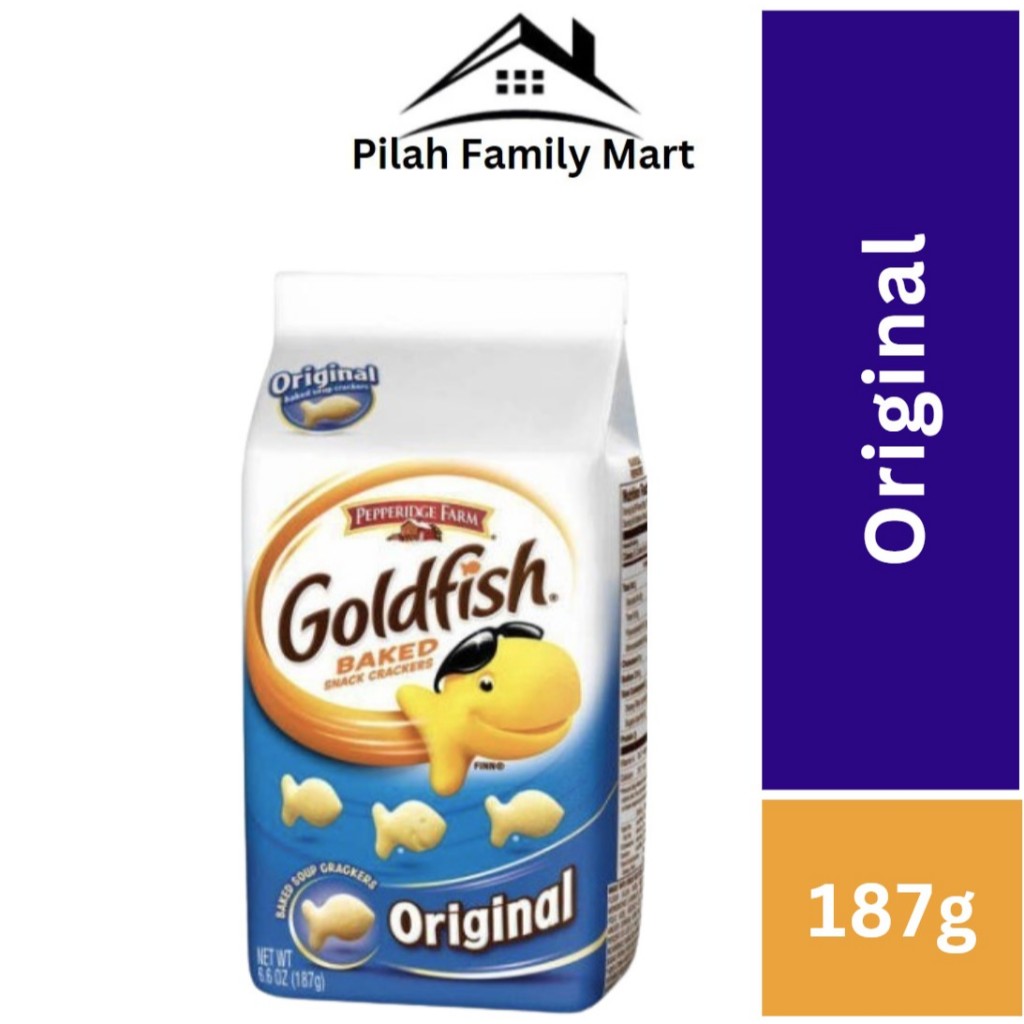 Original GOLDFISH Baked Snack Crackers 187g | Shopee Malaysia