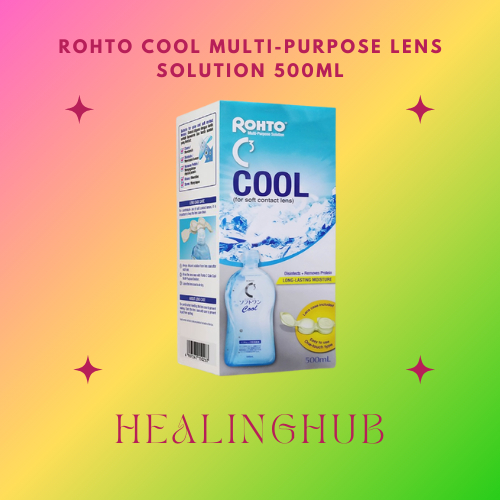 ROHTO COOL MULTI-PURPOSE LENS SOLUTION 500ML | Shopee Malaysia