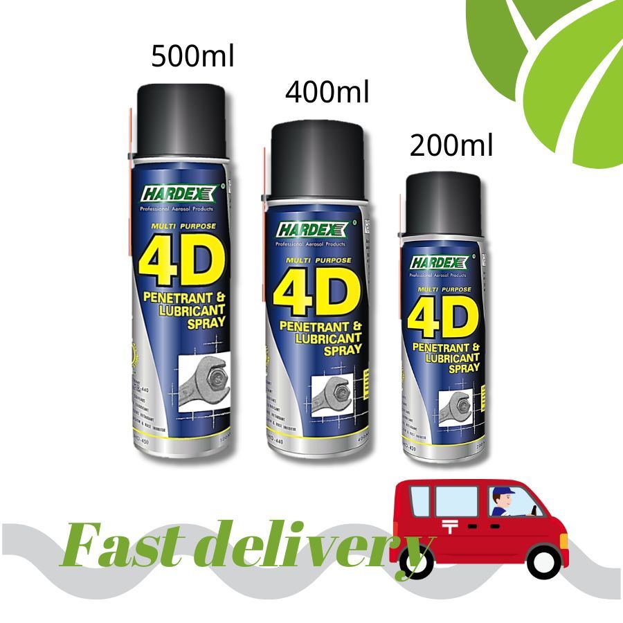 HARDEX Multi Purpose Lubricant spray WD4D HD420 HD440 HD450 Industrial ...