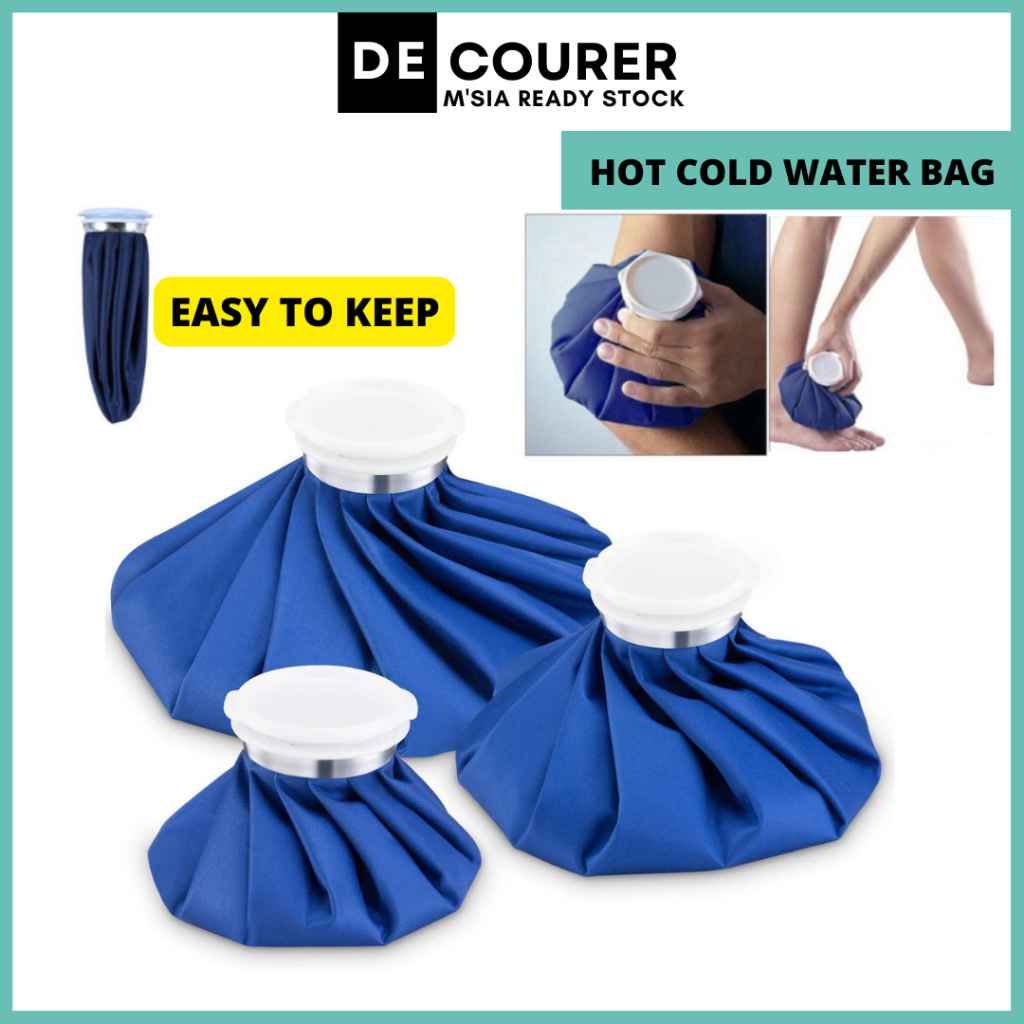 Hot Cold Water Bag Cooling Therapy Ice Pack Muscle Knee Pantang Sport ...
