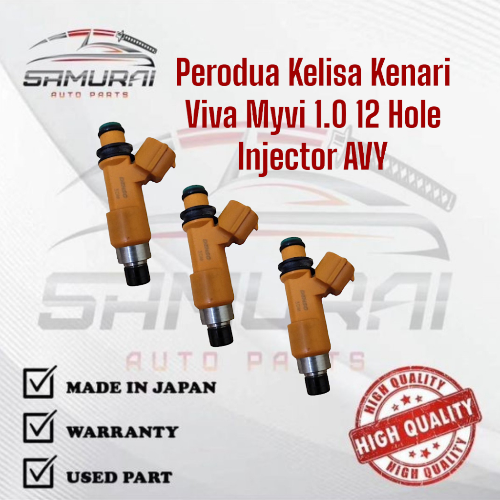 Perodua Kelisa Kenari Viva Myvi 1.0 12 Hole Injector AVY | Shopee Malaysia