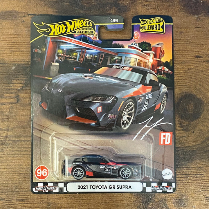Hot Wheels Premium Boulevard 2021 Toyota GR Supra - Japan Sticker ...