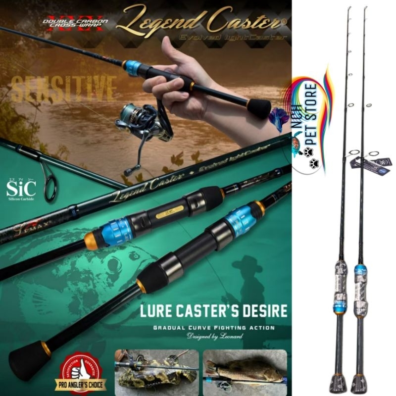 2023 NEW LEMAX LEGEND CASTER SPINNING ONE PIECE FISHING ROD | Shopee ...