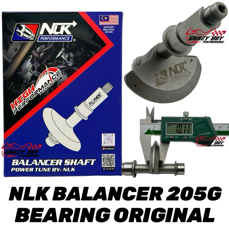 NLK PERFORMANCE BALANCER V2 205GRAM RINGAN Y15ZR GUNA BALIK ORIGINAL ...