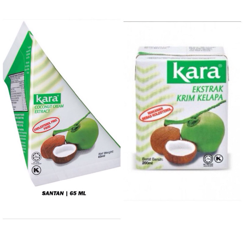 Santan Kara coconut cream extract 65ml/110ml/200ml | Shopee Malaysia