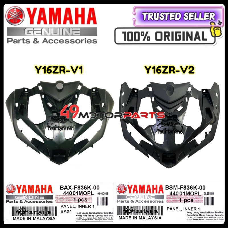 100% ORIGINAL Y16 Y16ZR V1 V2 HORN PANEL INNER HORN COVER HOLDER BAX ...