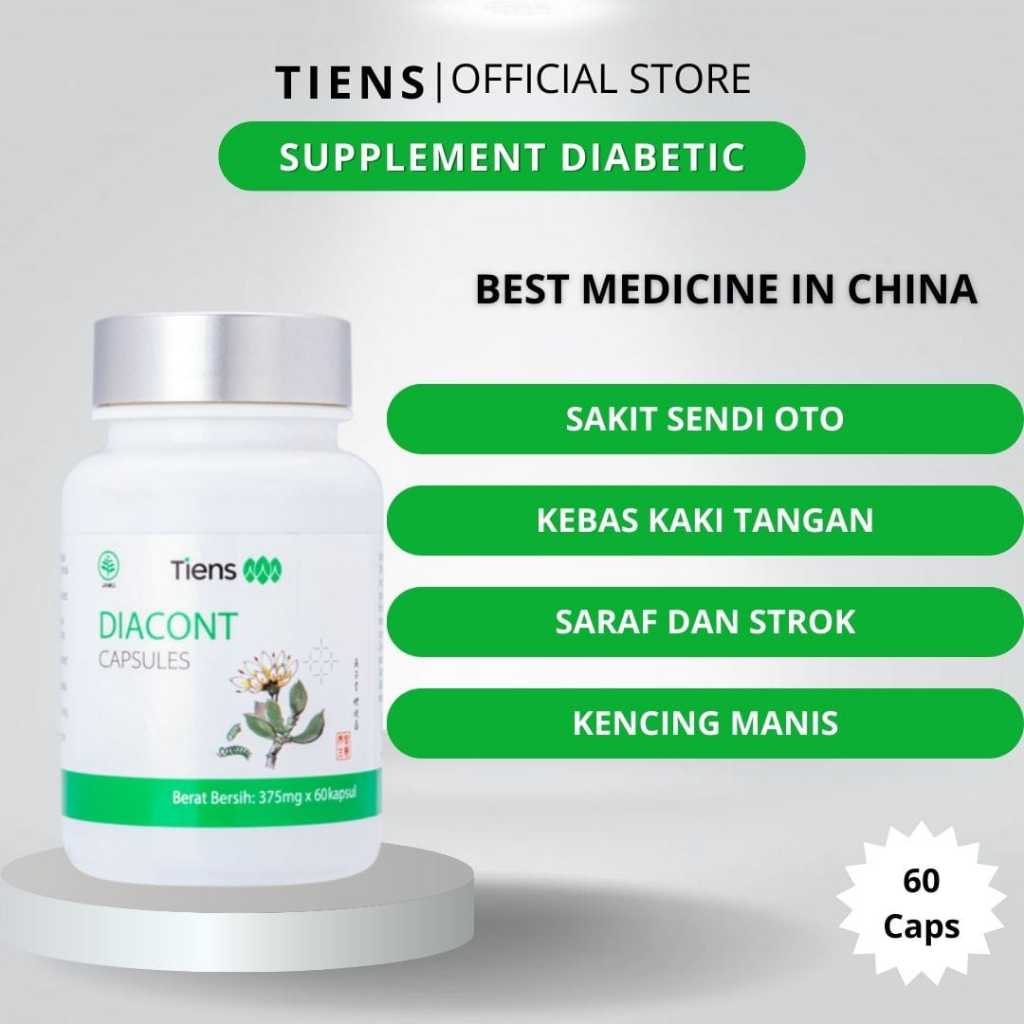 DIABETES CARE SUPPLEMENT DIACONT ORIGINAL TIENSHI - UBAT KENCING MANIS ...