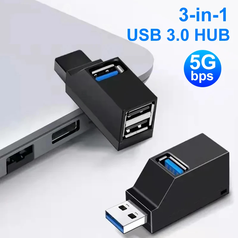 USB HUB 3.0 5Gbps 3 Port Super Hi-Speed High Quality Computer ...