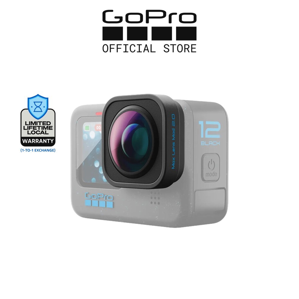 GoPro Action Camera Max Lens Mod for HERO13/HERO12/HERO11/HERO10/HERO9 ...