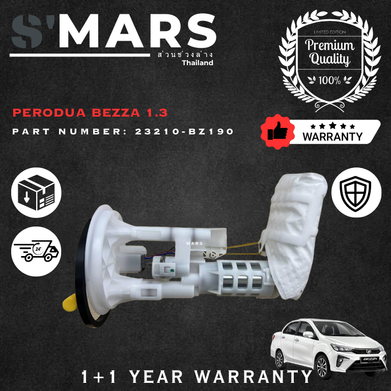 Fuel Pump Assembly [23210-BZ190] Perodua Axia, Bezza 1.0 1.3 (with ...