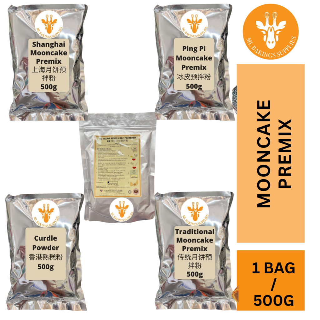 [READY STOCK] Mooncake Premix Powder, PING PI, TRADITIONAL, SNOWY MOON ...