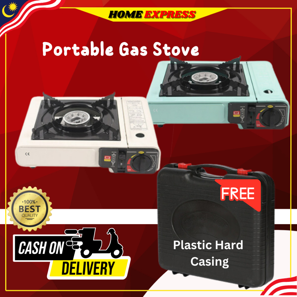 BESTBUY (READY STOCK) Portable Gas Stove Mini Camping Stove Steamboat ...
