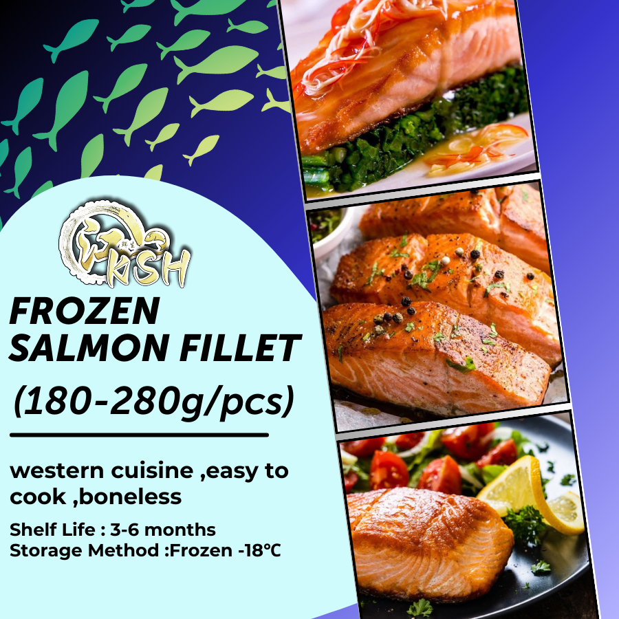 SALMON FILLET | 三文鱼肉 | ISI SALMON | Shopee Malaysia