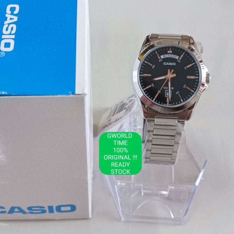 CASIO ORIGINAL MTP-1370D-1A2/MTP-1370D-1A2VDF/MTP-1370D/MTP1370D | Shopee Malaysia