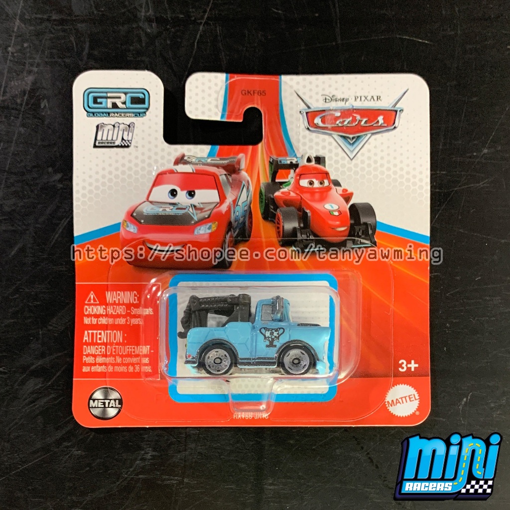 Disney Pixar Cars Mini Racers GRC Mater | Shopee Malaysia
