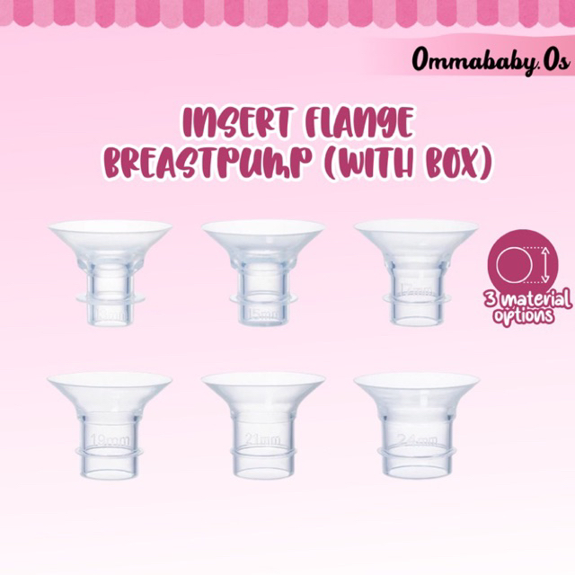 Flange Insert breastpump (With Box) | Shopee Malaysia