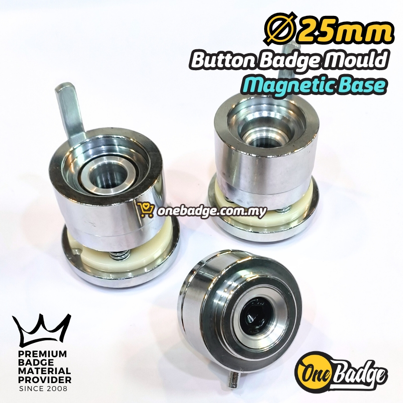 25mm Magnetic Base Button Badge Mould | 25mm Button Badge Mould ...