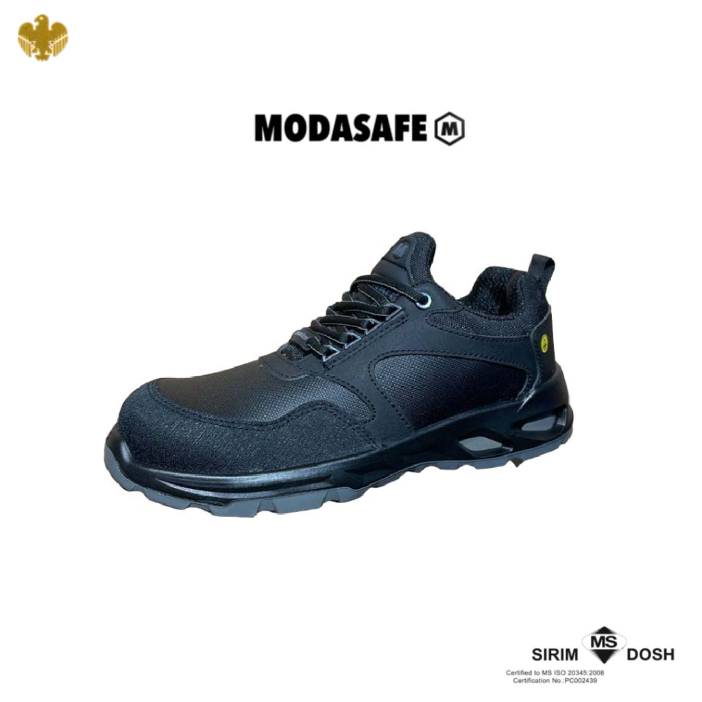 MODASAFE M-231 SIRIM READY STOCK ANTI-STATIC/SPORT SAFETY SHOE LOW CUT ...