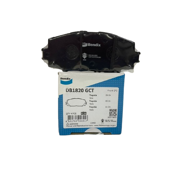 PERODUA ALZA 2014, TOYOTA VIOS NCP93 J/E SPEC FRONT BENDIX BRAKE PAD ...