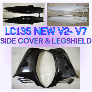 LC135 NEW V2 V3 V4 V5 V6 V7 BODY SIDE COVER LEGSHIELD LC NEW SIDE COVER ...