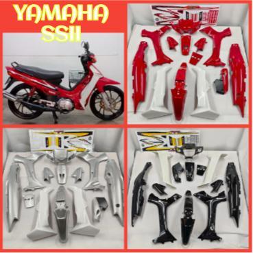 YAMAHA SS2 COLOUR PARTS BODY COVER SET SS2 BODY KIT HLD - LGM SILVER ...