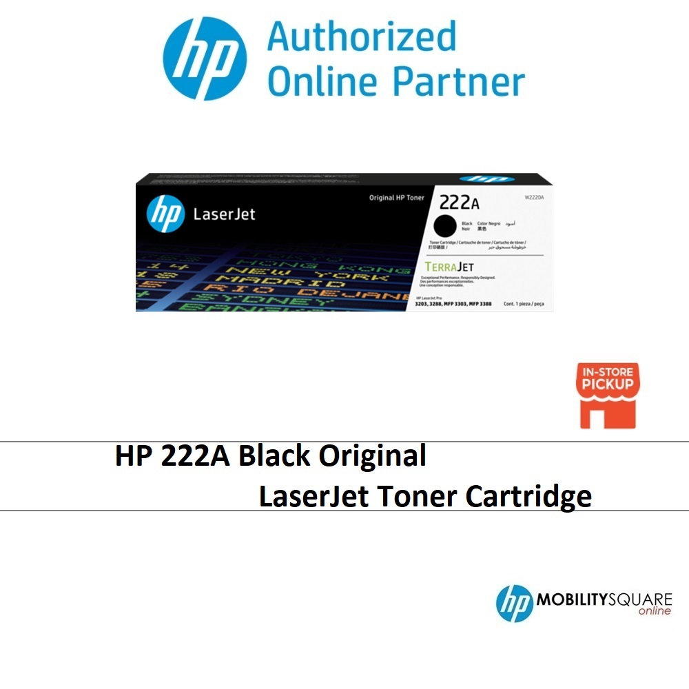 HP W2220A / W2221A / W2222A/ W2223A 222A Black/Cyan/Magenta/Yellow ...