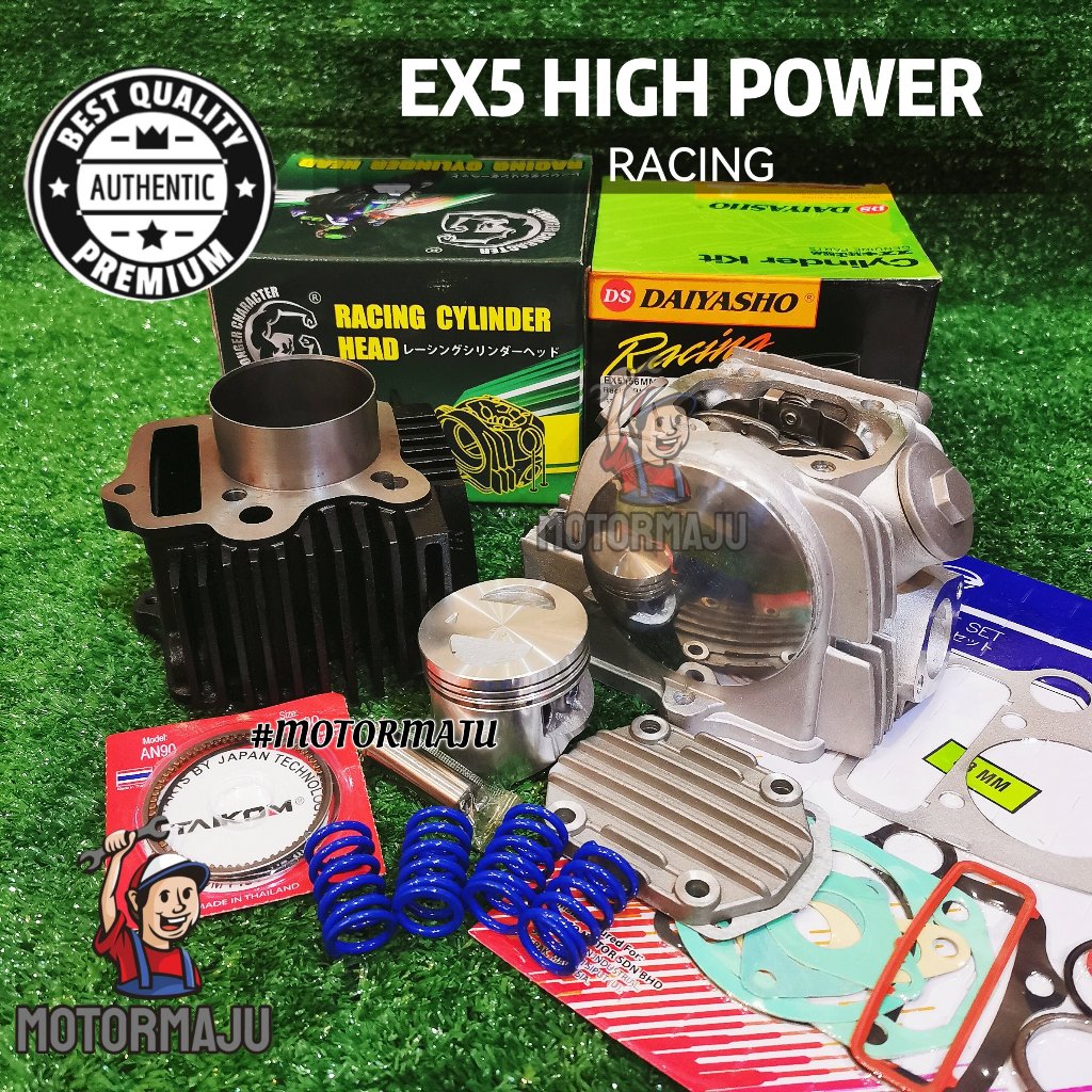 Combo EX5 HIGH POWER RACING Head 23/27MM 24/28MM, Block 53MM 56MM FULL ...