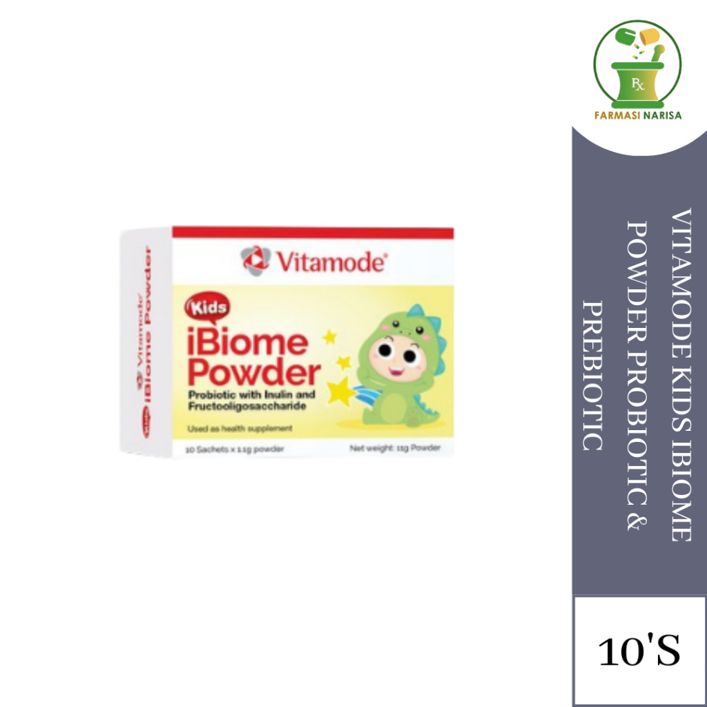 VITAMODE KIDS IBIOME POWDER PROBIOTIC & PREBIOTIC SACHET 10'S | Shopee ...