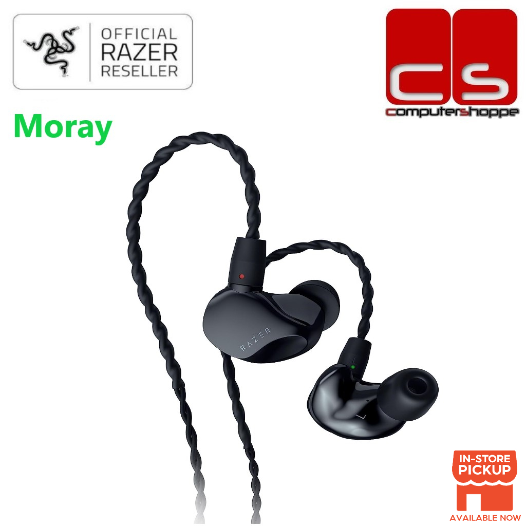 Razer Moray Ergonomic In-ear Monitor for All-day Streaming | Shopee ...