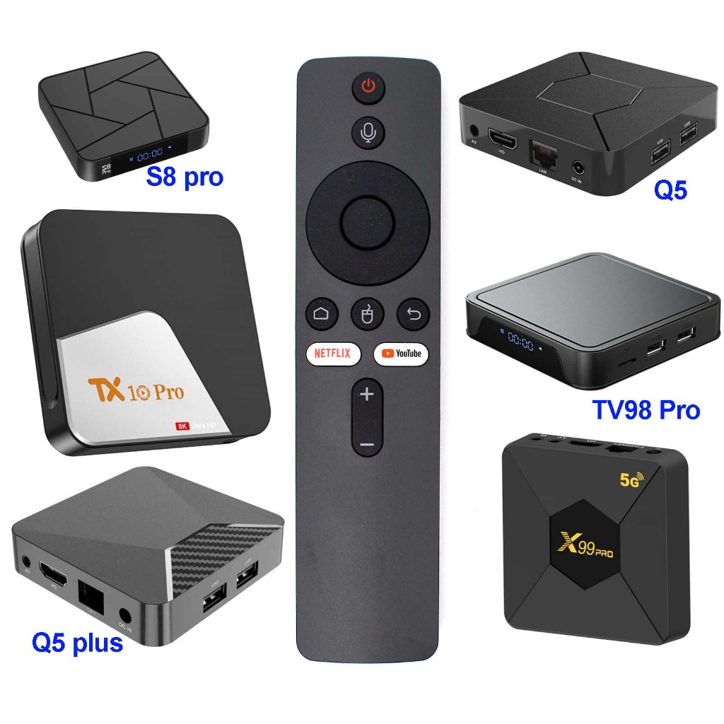 Remote control for Android player X99 PRO Q5 PLUS tx10 pro TV98 Pro S8 ...