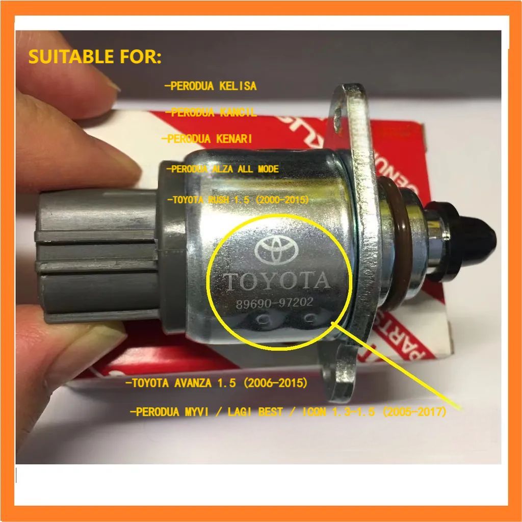 Idle Air Control Valve IAC for Toyota Avanza PERODUA 89690-97202 ...
