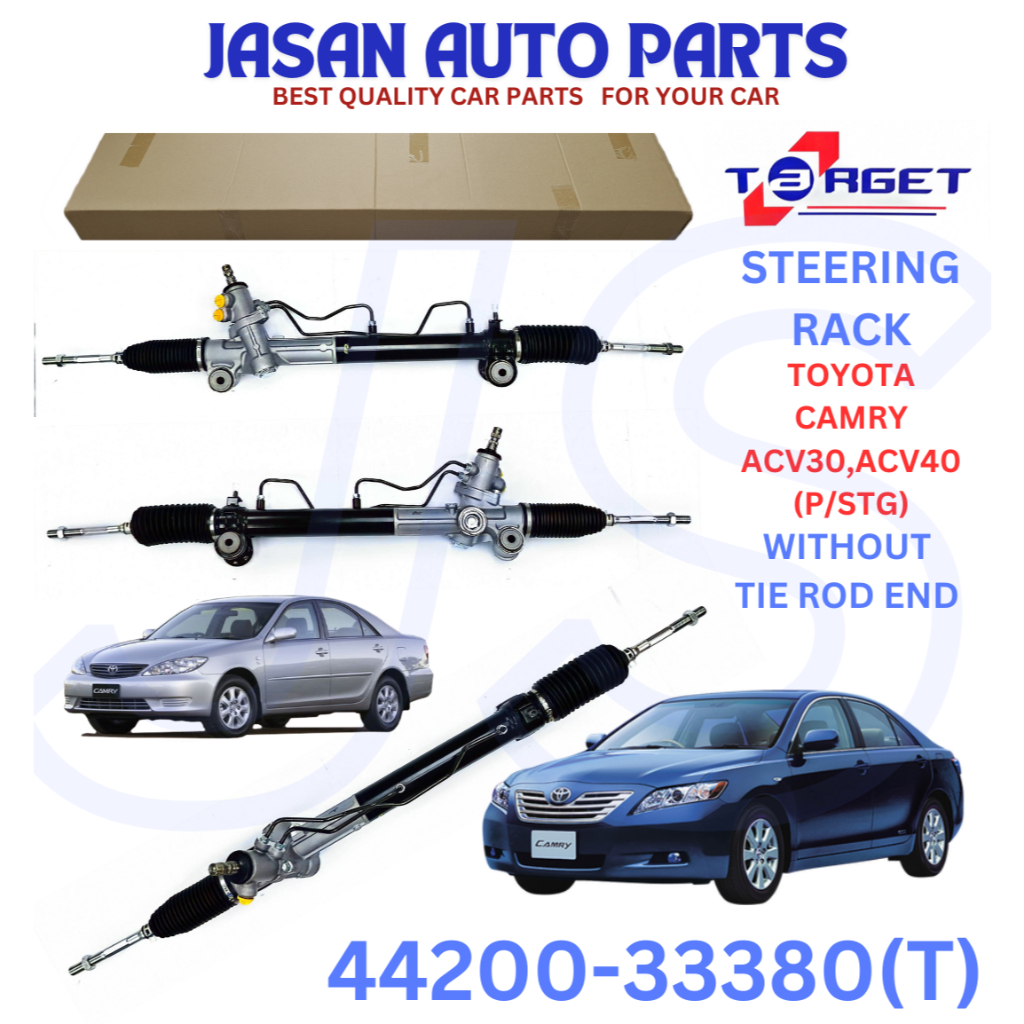 NEW (P/STG) STEERING RACK WITH TIE ROD END / WITHOUT TIE ROD END TOYOTA ...