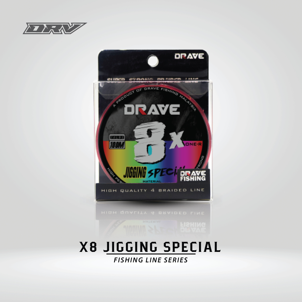 X8 ONE-R Braided Line Jigging Edition - Multicolour (300M) | Shopee ...