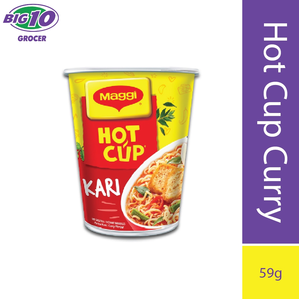 Maggi Hot Cup Curry (58g) | Shopee Malaysia