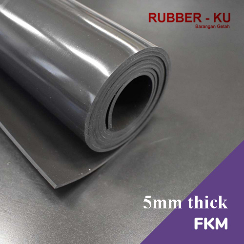 Viton Rubber Sheet 5mm thick, FKM Rubber Sheet, Fluoroelastomer Rubber Sheet, Pure Grade Viton ...