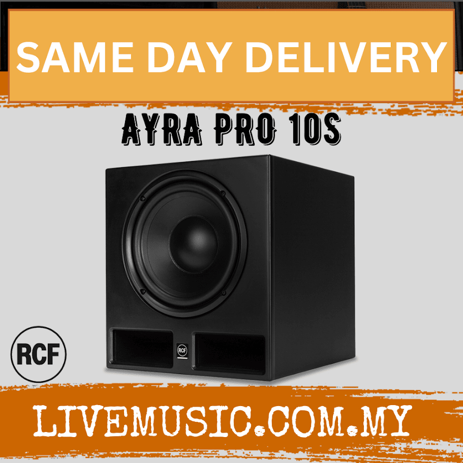 RCF AYRA PRO 10S Active Professional 10” Subwoofer System ( AYRAPRO10S / PRO 10S / AYRA-PRO10S ...