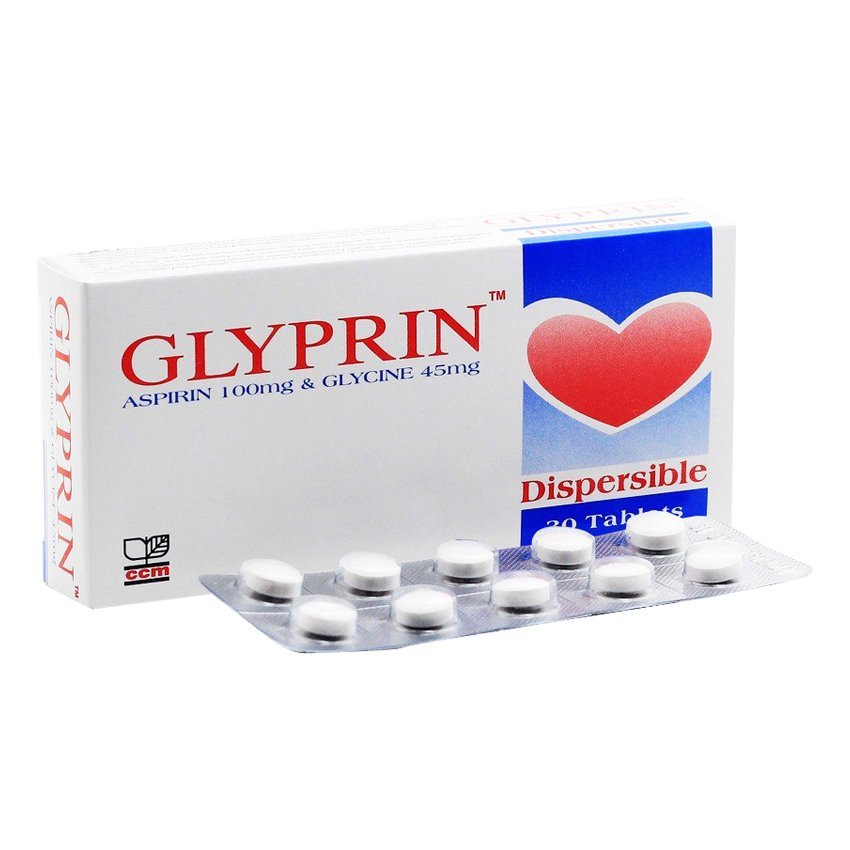 Glyprin 100mg/45mg Tab 10'sx3 (1box) | Shopee Malaysia